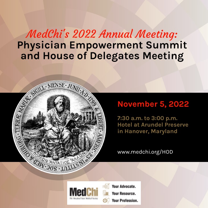 MedChi, The Maryland State Medical Society > About MedChi > Calendar of ...