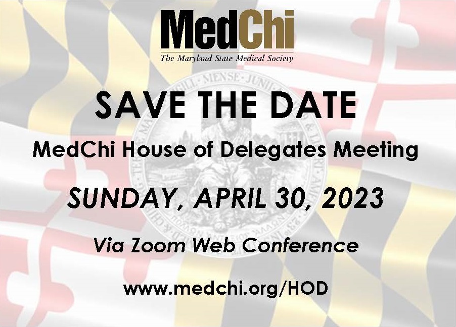 MedChi, The Maryland State Medical Society > About MedChi > Calendar of ...